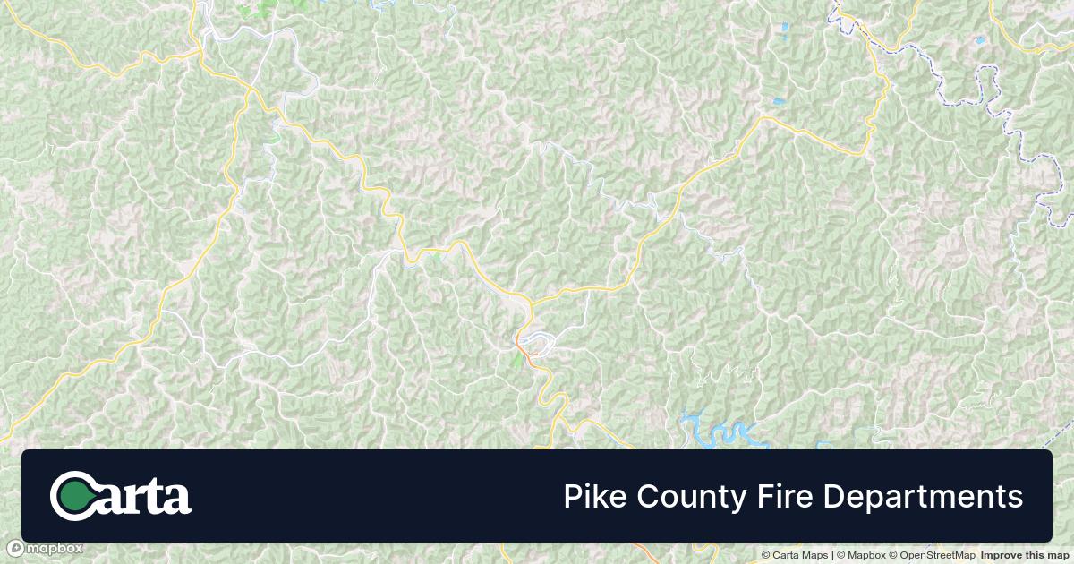 Pike County Fire Departments - Carta Maps