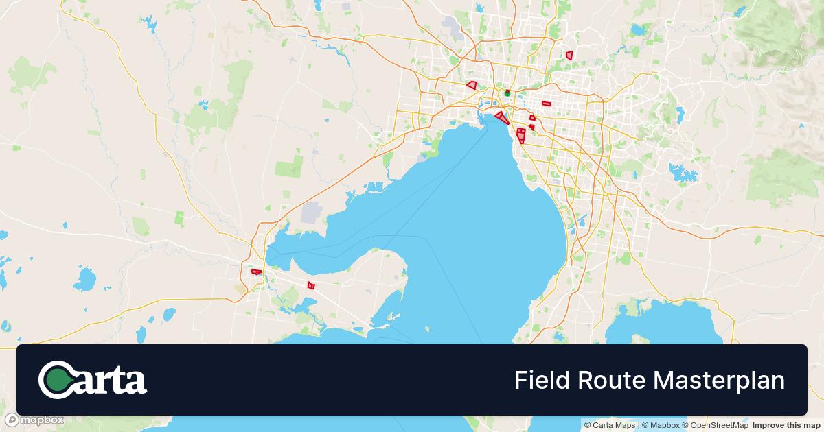 Field Route Masterplan - Carta Maps