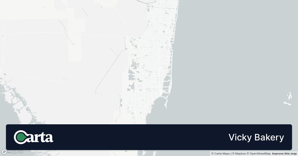 Vicky Bakery - Carta Maps
